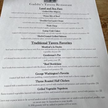 GADSBY’S TAVERN RESTAURANT - Updated October 2024 - 437 Photos & 444 ...
