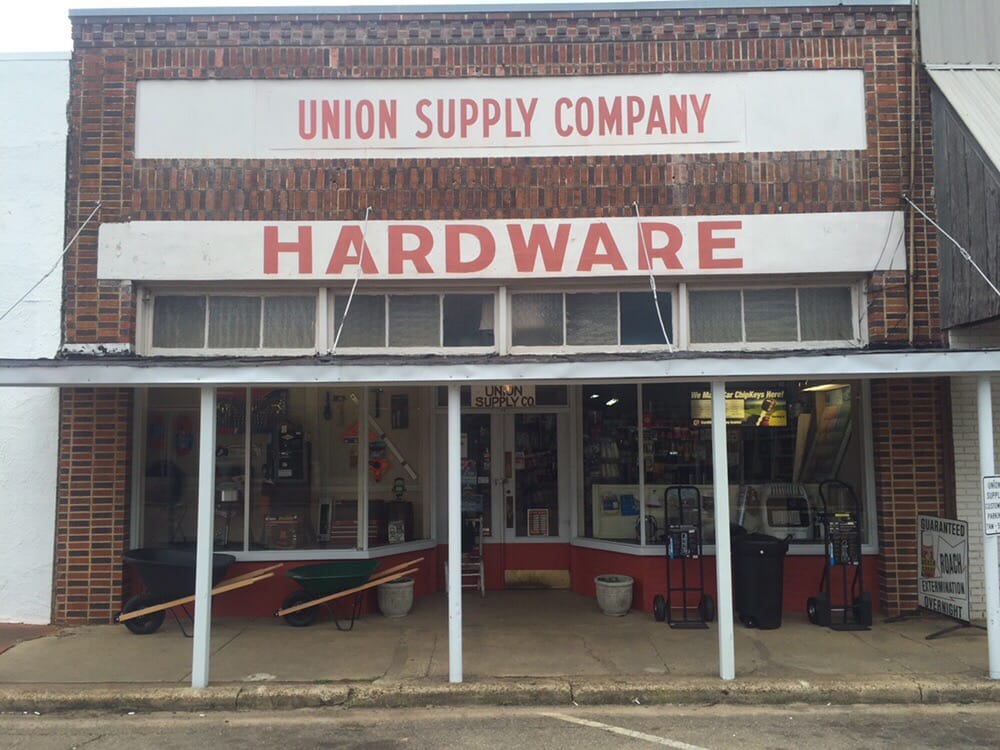 UNION SUPPLY - 108 Bank St, Union, Mississippi - Hardware Stores ...