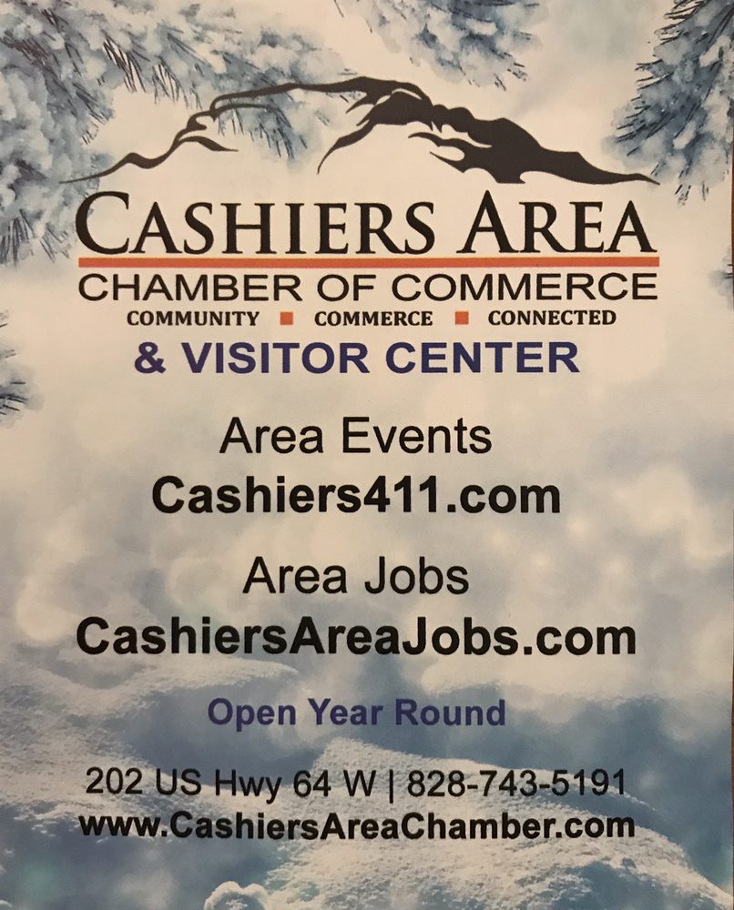 CASHIERS AREA CHAMBER OF COMMERCE - 202 US Hwy 64 W, Cashiers, North ...