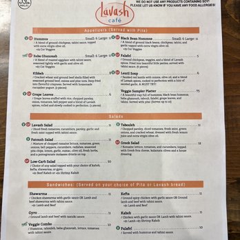 LAVASH CAFE - Updated September 2024 - 501 Photos & 829 Reviews - 2985 ...