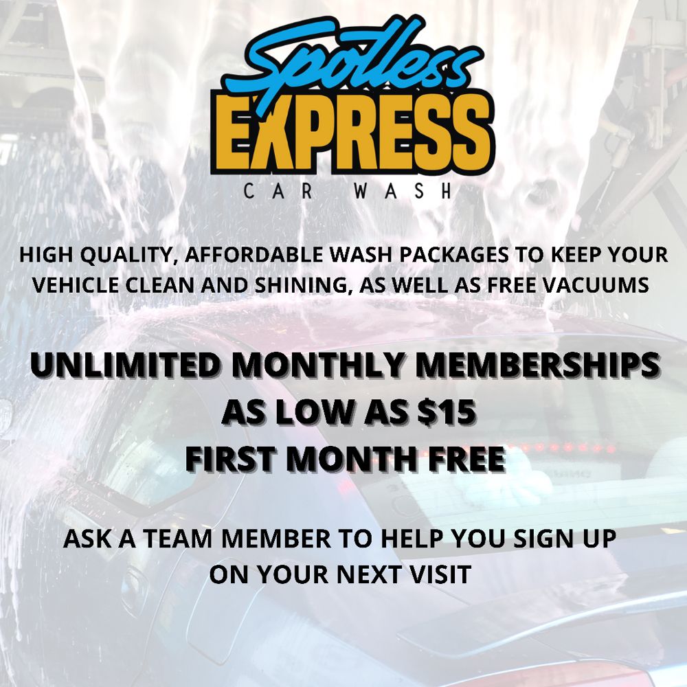 SPOTLESS EXPRESS CAR WASH - Updated June 2025 - 40 Photos & 72 Reviews - 8675 Limonite Ave ...
