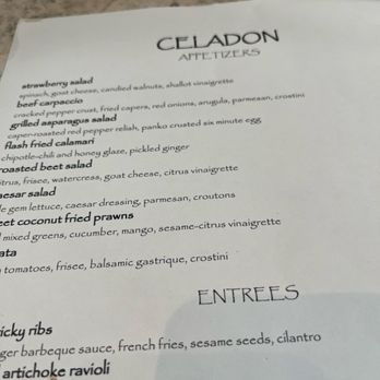 CELADON - Updated July 2025 - 2215 Photos & 1635 Reviews - 500 Main St ...