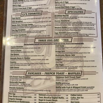 CJ’S CAFE - Updated May 2024 - 240 Photos & 440 Reviews - 611 E Grand ...
