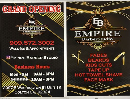 EMPIRE BARBER STUDIO - Updated December 2025 - 23 Photos & 16 Reviews - 2097 E Washington St 1K ...