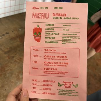 PAPRIKA ATX - Updated December 2025 - 219 Photos & 163 Reviews - 6539 N ...
