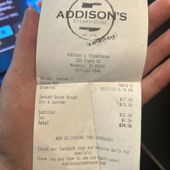 ADDISON’S STEAKHOUSE - 63 Photos & 151 Reviews - 335 Front St, McHenry ...