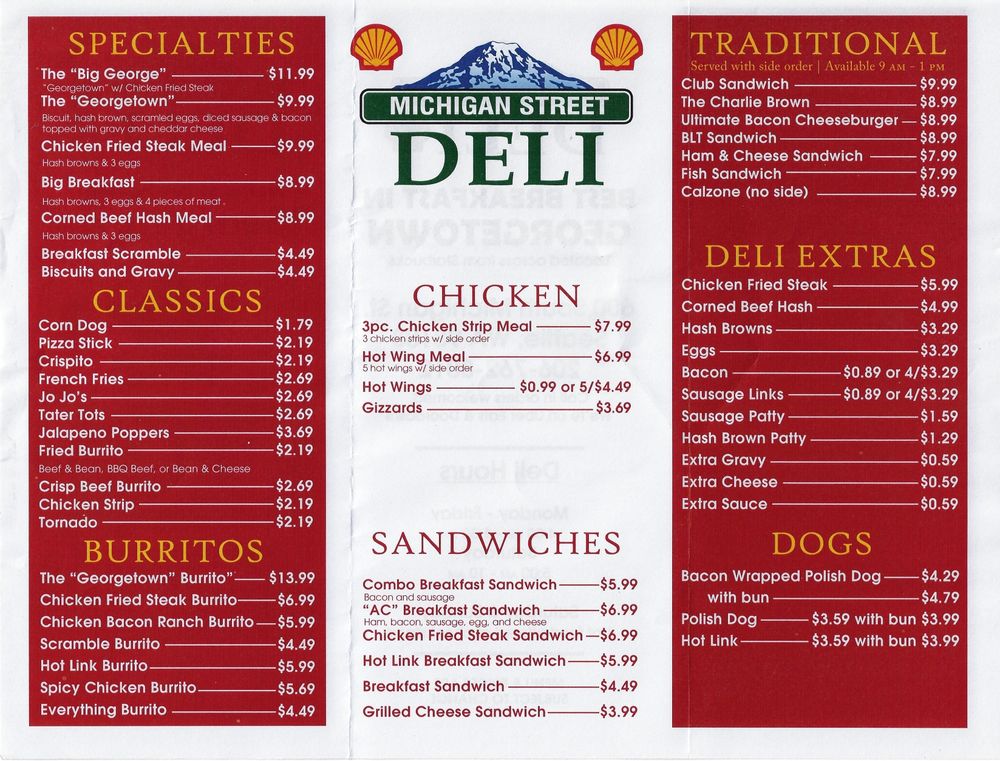 BENAROYA SHELL & MICHIGAN ST DELI - Updated December 2025 - 600 S ...