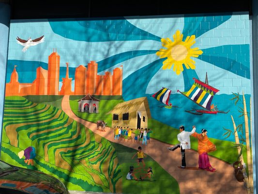 FILIPINO HERITAGE MURAL - 4141 S East St, Indianapolis, Indiana ...