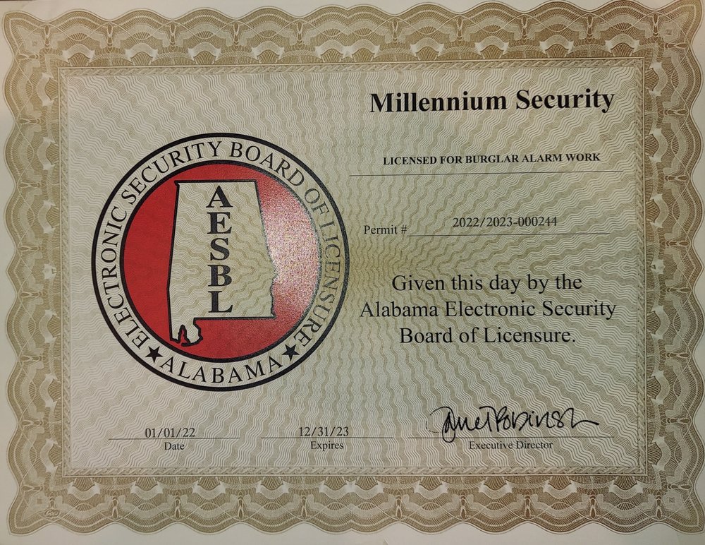 MILLENNIUM SECURITY - Updated October 2025 - Request a Quote - 2107 Plum St, Montgomery, Alabama ...