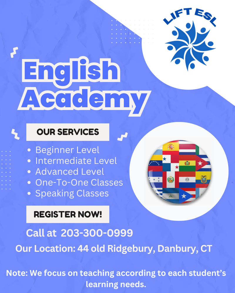 LIFT ESL ACADEMY - Updated November 2024 - 44 Old Ridgebury Rd, Danbury, Connecticut ...