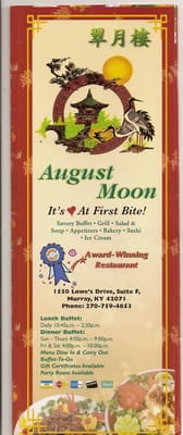 AUGUST MOON - Updated December 2025 - 18 Photos & 51 Reviews - 1550 ...