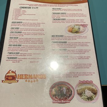 5 HERMANOS MEXICAN RESTAURANT - Updated May 2025 - 178 Photos & 145 ...