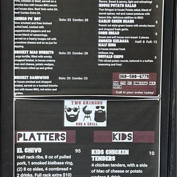 TWO GRINGOS BBQ & GRILL - Updated December 2025 - 20 Photos - 409 7th ...
