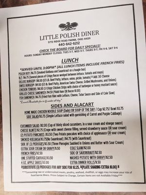 LITTLE POLISH DINER - 162 Photos & 123 Reviews - 5772 Ridge Rd, Parma ...