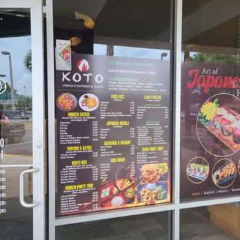 KOTO HIBACHI EXPRESS & SUSHI - Updated October 2024 - 61 Photos & 35 Reviews - 3222 SW 35th Blvd ...