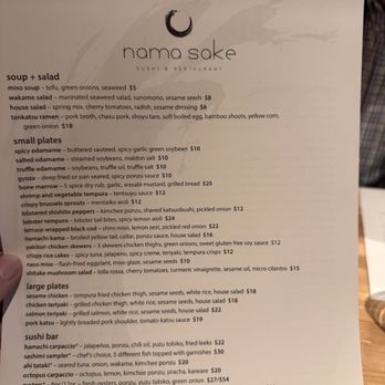 NAMA SAKE SUSHI AND RESTAURANT - Updated January 2026 - 111 Photos ...