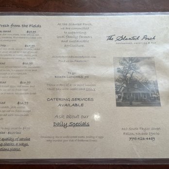 THE SLANTED PORCH - Updated October 2025 - 178 Photos & 350 Reviews ...