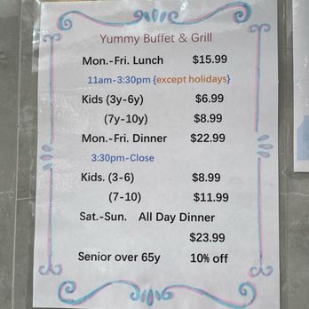 YUMMY BUFFET & GRILL - Updated October 2025 - 106 Photos & 90 Reviews ...
