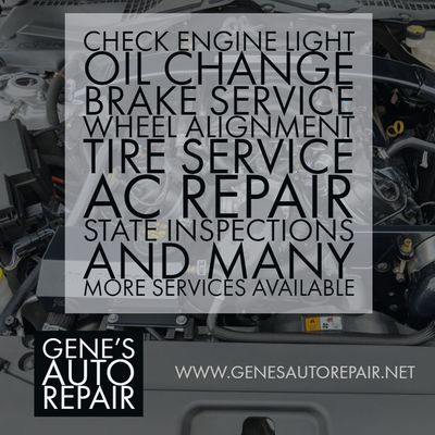 GENE’S AUTO REPAIR & SERVICE CENTER - Updated October 2025 - 23 Photos ...
