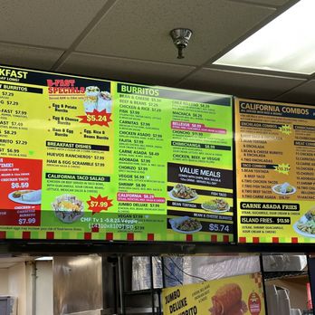 CALIFORNIA MEXICAN FOOD - Updated June 2024 - 185 Photos & 88 Reviews ...