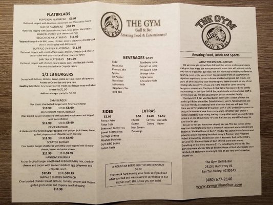 THE GYM GRILL AND BAR - 40 Photos & 193 Reviews - 2510 E Hunt Hwy ...
