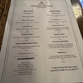 OAKHURST CAFÉ - Updated October 2025 - 350 Photos & 237 Reviews - 1616 ...