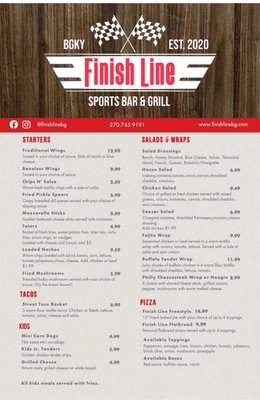 FINISH LINE SPORTS BAR AND GRILL - Updated June 2025 - 15 Photos & 17 ...
