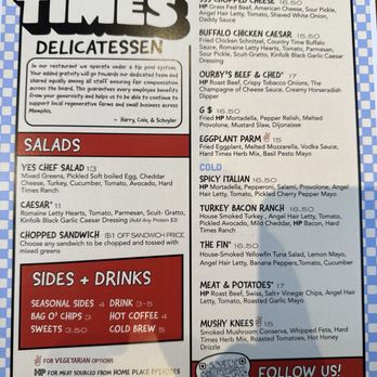 HARD TIMES DELI - Updated December 2025 - 64 Photos & 36 Reviews - 655 ...