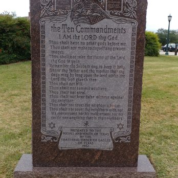 TEN COMMANDMENTS MONUMENT - Updated October 2025 - 1212 Colorado St ...