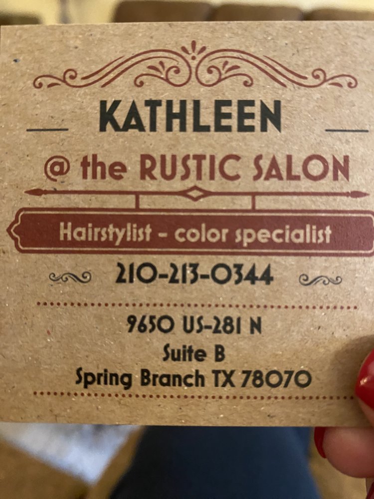THE RUSTIC SALON - Updated December 2025 - 9650 US-281 N, Spring Branch ...