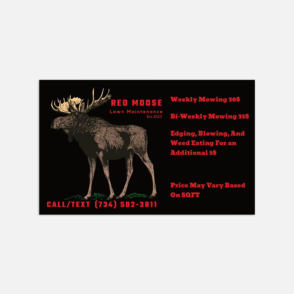 RED MOOSE LANDSCAPING - 4976 Washington St, Wayne, Michigan - Lawn ...