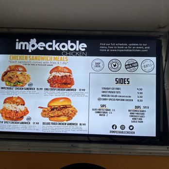 IMPECKABLE CHICKEN - Updated August 2025 - 87 Photos & 71 Reviews ...