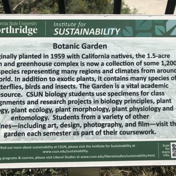 CSUN BOTANIC GARDEN - Updated August 2025 - 10 Reviews - 18111 Nordhoff ...