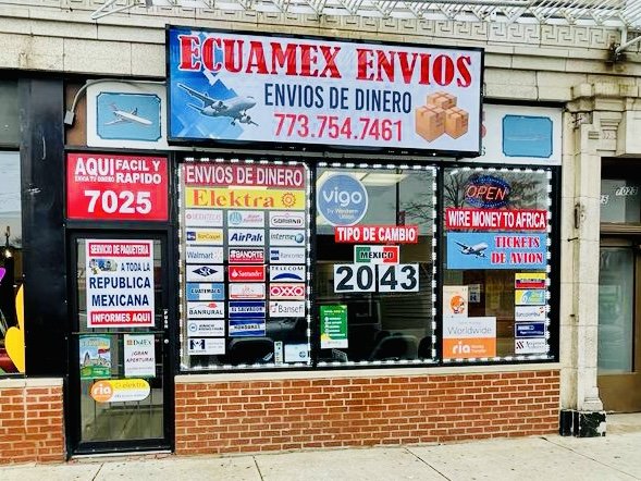 ECUAMEX ENVIOS EXPRESS - Updated May 2025 - 7025 N Clark St, Chicago, Illinois - Currency ...