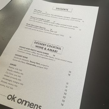 OK OMENS - Updated July 2025 - 202 Photos & 135 Reviews - 1758 SE ...