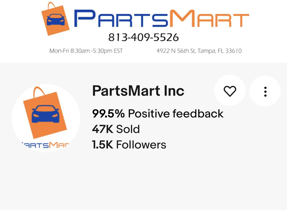 PARTSMART - Updated May 2025 - Request a Quote - 4922 N 56th St, Tampa ...