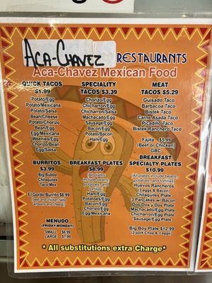 ACA-CHAVEZ QUICK TACO - Updated December 2025 - 10 Photos - 2530 ...