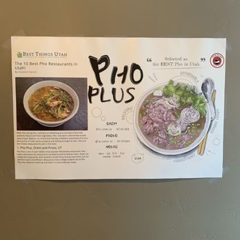 PHO PLUS - Updated September 2025 - 139 Photos & 174 Reviews - 68 W Ctr ...