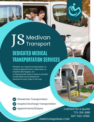 JS MEDIVAN TRANSPORT - Updated July 2025 - Arlington Heights, Illinois ...