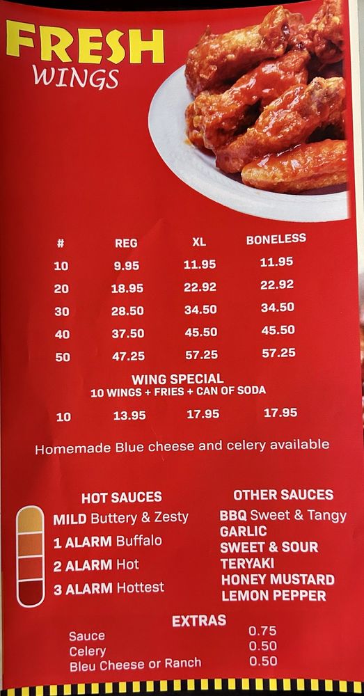 WINGS STATION - Updated August 2024 - 29 Reviews - 4015 Secor Rd ...