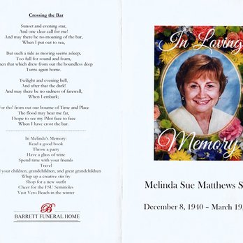 BARRETT FUNERAL HOME - Updated November 2025 - 118 N Brooks St ...