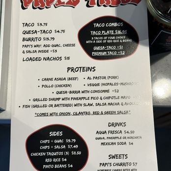 PAPI’S TACOS - Updated December 2025 - 64 Photos & 25 Reviews - 980 W ...