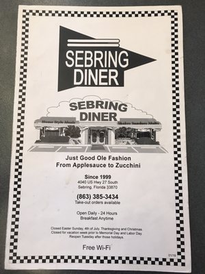 SEBRING DINER - 71 Photos & 115 Reviews - 4040 US Highway 27 S, Sebring ...