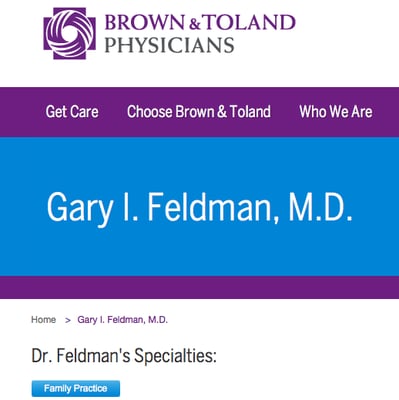 GARY FELDMAN, MD - Updated October 2025 - 87 Reviews - 2300 California ...