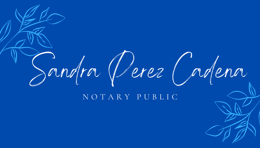 SANDRA PEREZ CADENA NOTARY - Ontario, California - Notaries - Phone ...