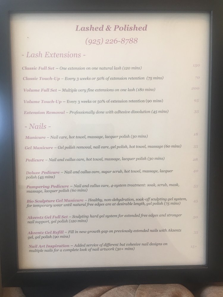LASHED & POLISHED - Updated September 2025 - 102 Photos & 15 Reviews - 1601 N Main St, Walnut ...