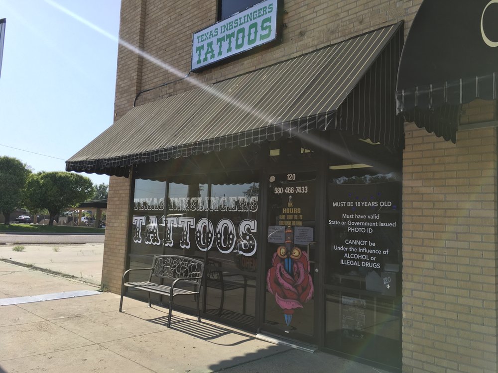 TEXAS INKSLINGERS - Updated December 2025 - 114 NW 4th St, Guymon, Oklahoma - Tattoo - Phone ...