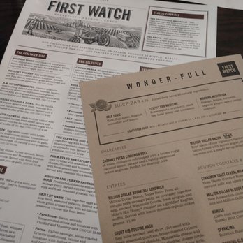 FIRST WATCH - Updated July 2024 - 424 Photos & 295 Reviews - 1097 North ...