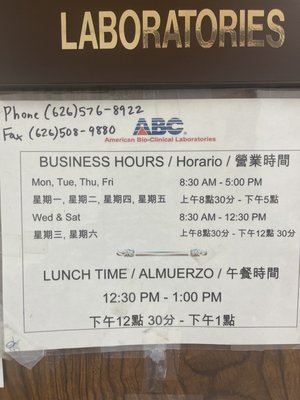 ABC LABORATORIES - Updated December 2025 - 11 Reviews - 416 W Las Tunas ...