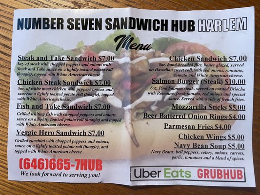 NUMBER SEVEN SANDWICH HUB - Updated December 2025 - 335 Lenox Ave, New ...